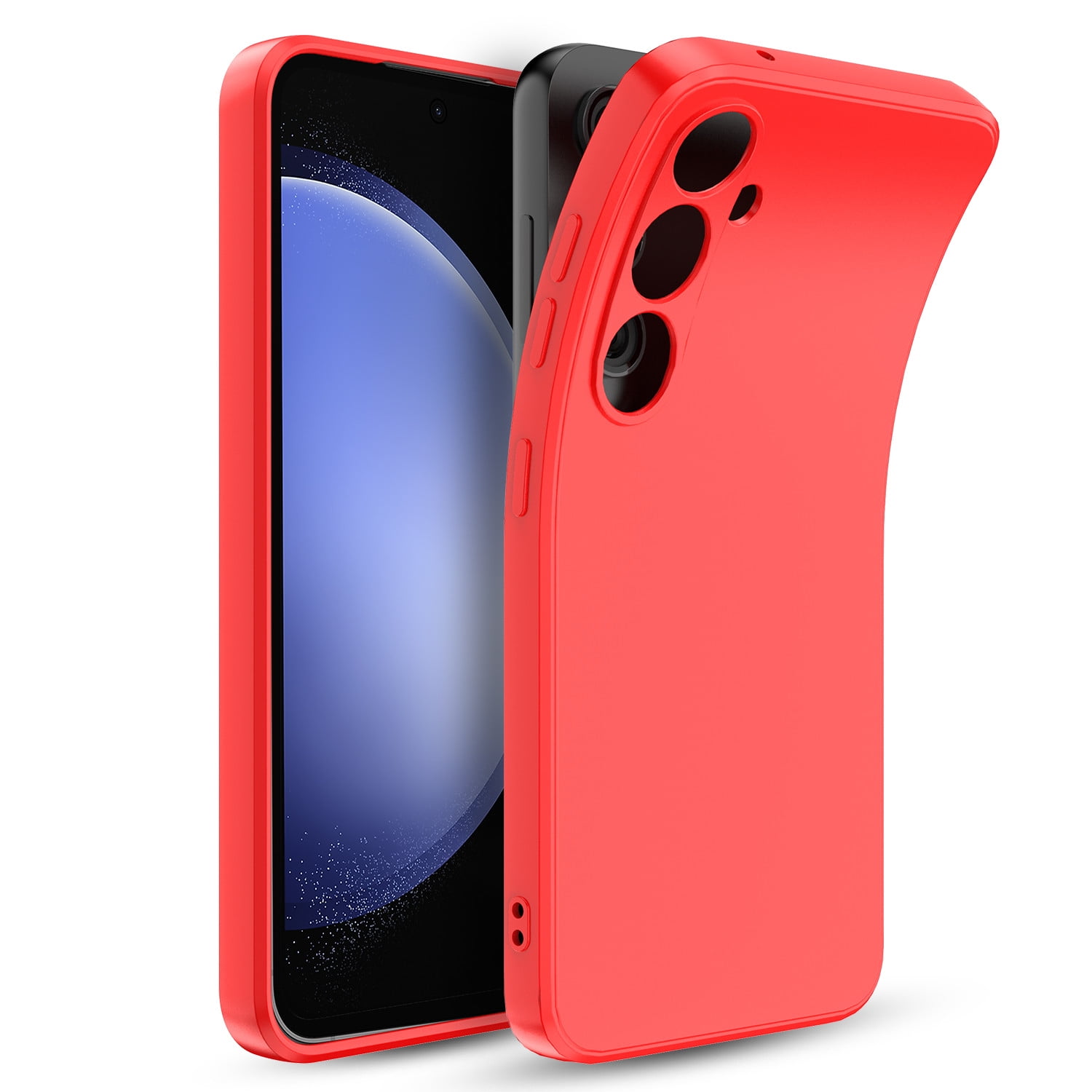 Elegant Choise Phone Case for Samsung Galaxy S23 FE 5G Liquid Silicone Protective Phone Cover ...