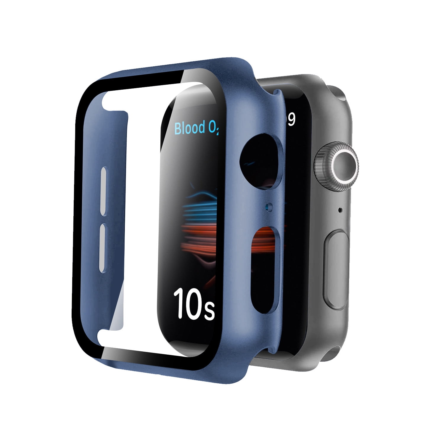 Elegant Choise for Apple Watch Series 4/5/6/SE 44mm PC Full Body Cover ...