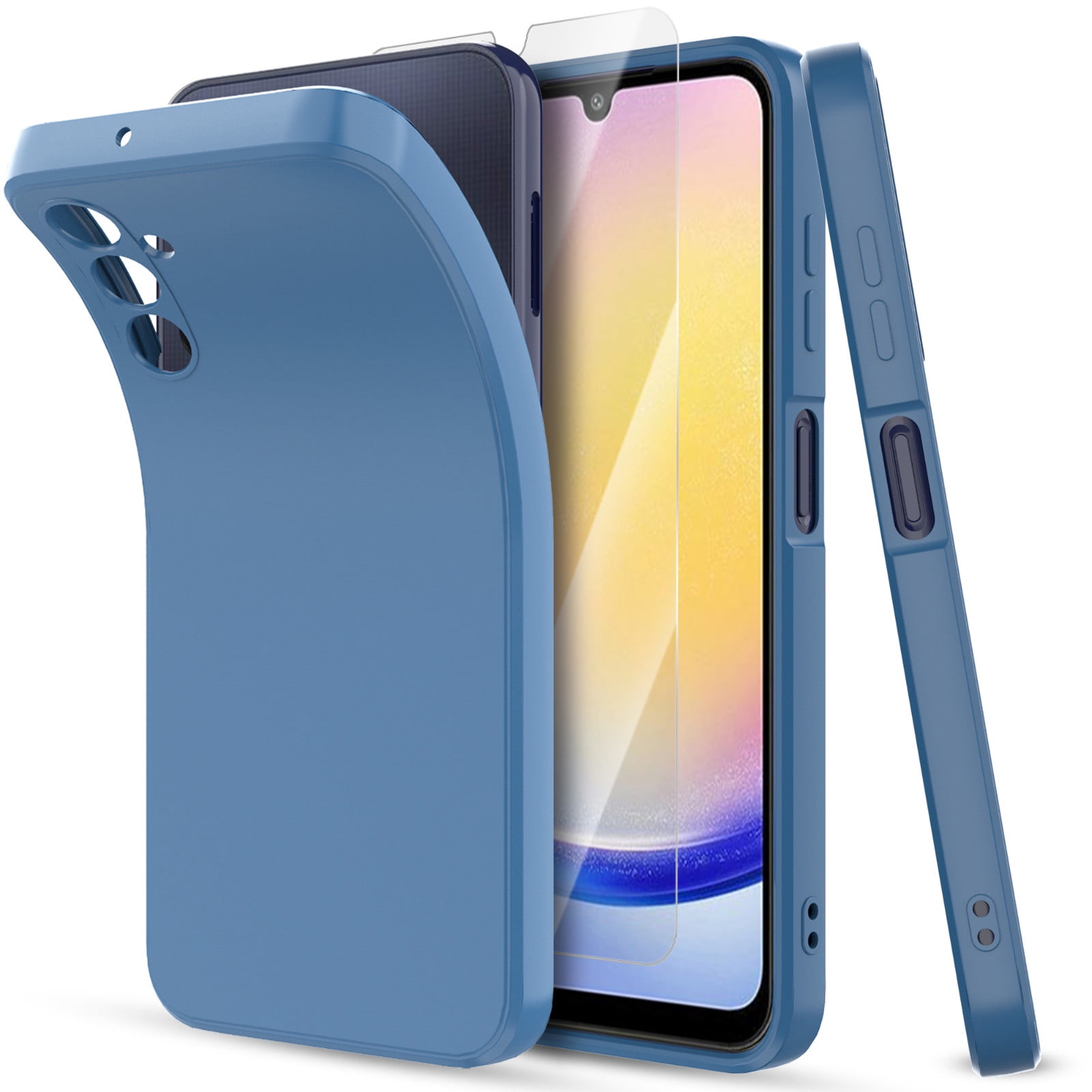 Elegant Choise for Samsung Galaxy A25 5G Liquid Silicone Case with ...