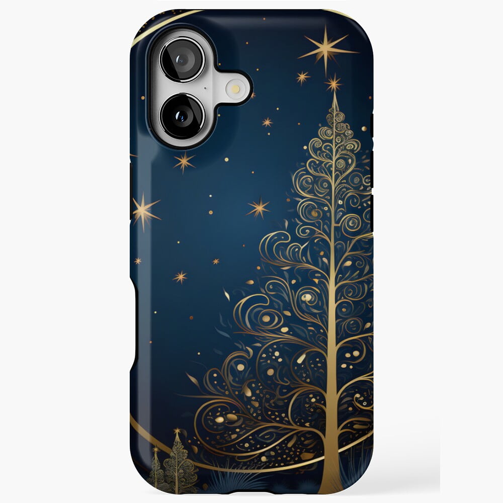Elegant Christmas Series Art Case for iPhone 11 12 13 14 15 16 17 Pro ...
