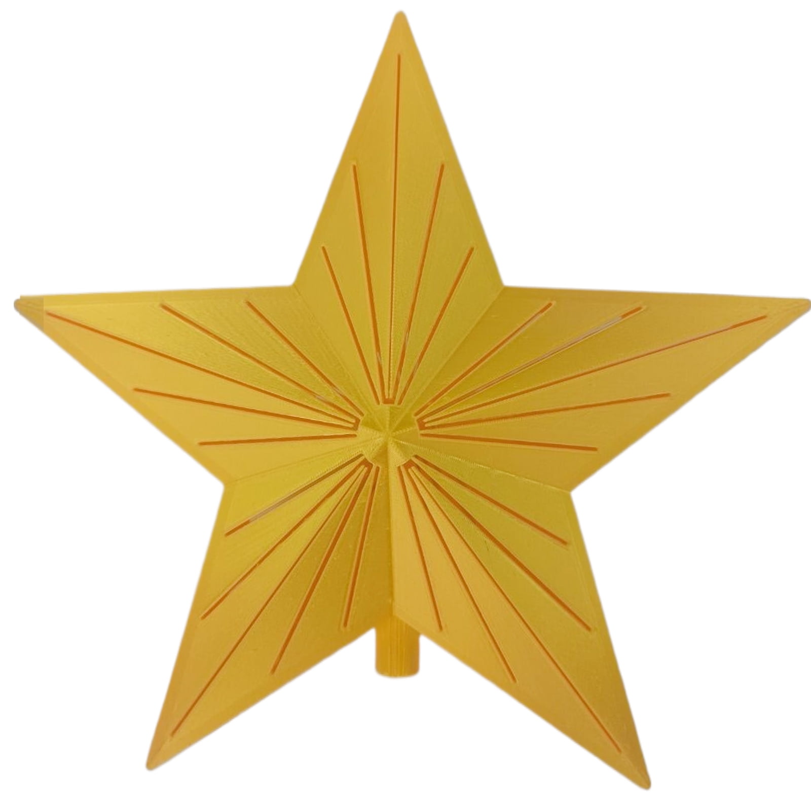 Elegant Christmas Tree Toppers Easy to Install Plastic Star Festival ...