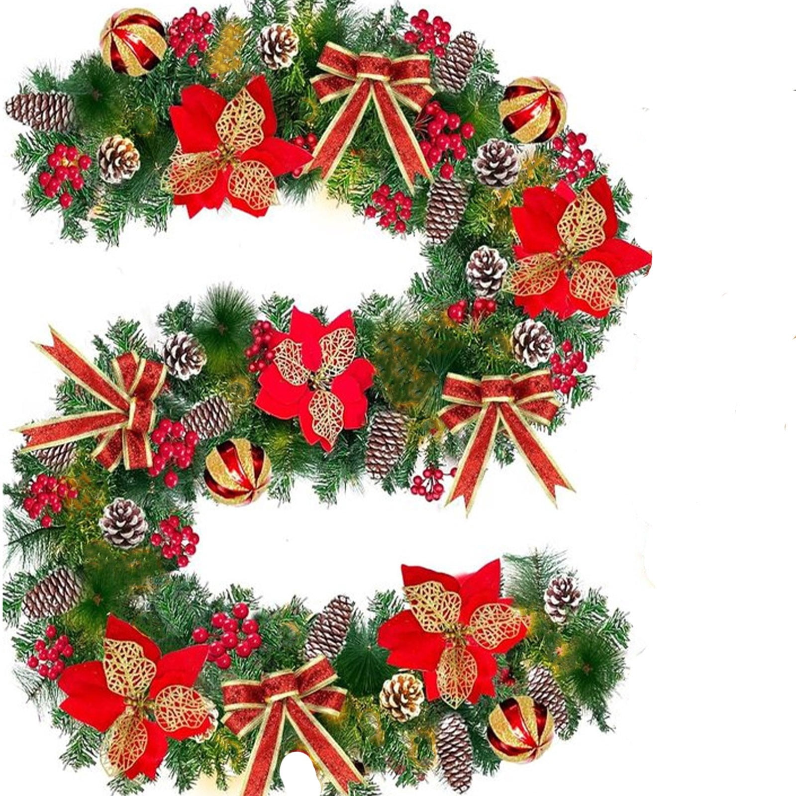 Elegant Christmas Vines Decorative Hanging Ornaments for Festive Scene ...