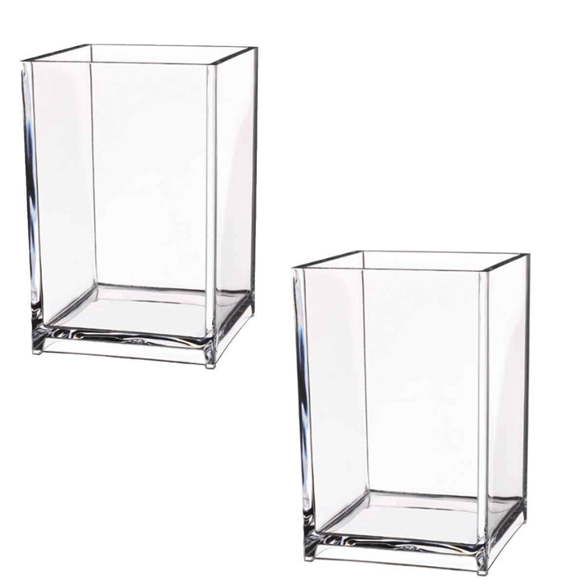 Elegant Clear Acrylic Storage Cube, Break Resistant Non Breakable ...