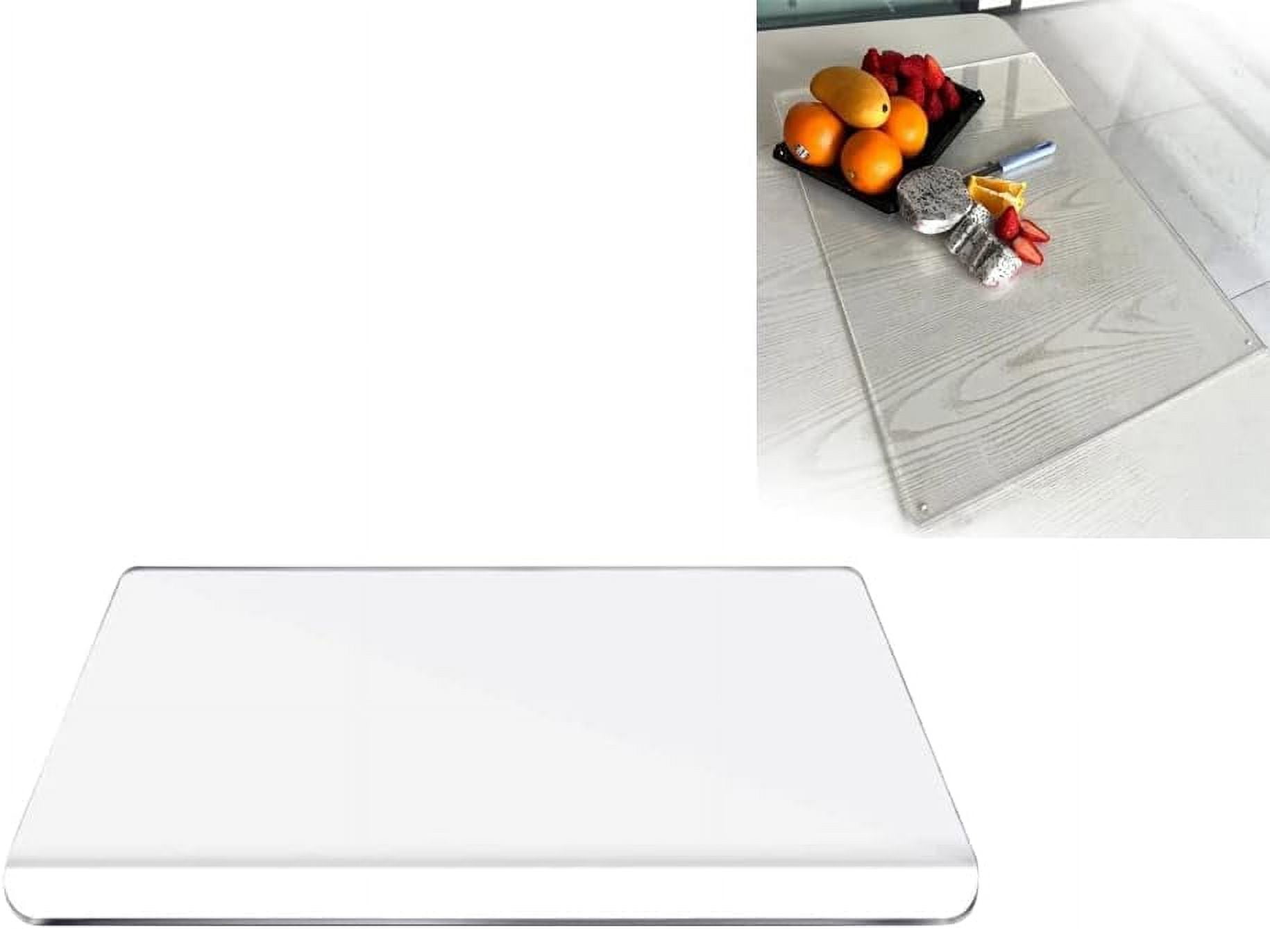 Elegant Clear Cutting Board, Acrylic Cutting Boards With Lip Edge For ...