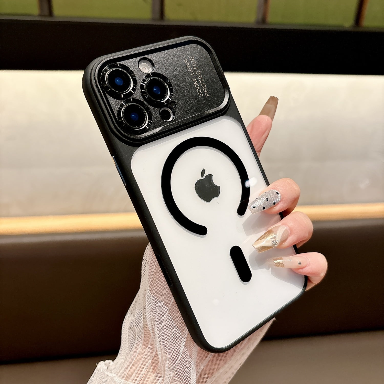 Elegant Clear for iPhone 15 Pro Max Magnetic Case, Change Style into ...