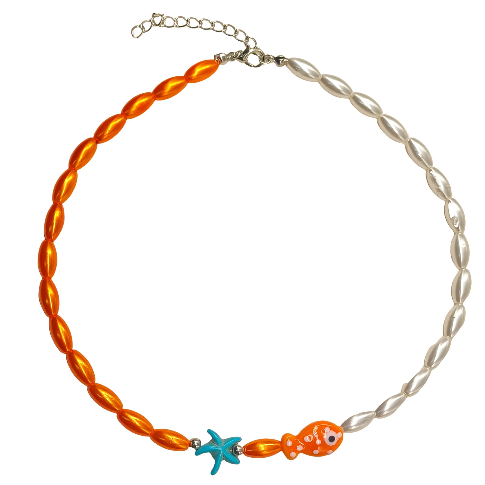 Elegant Clownfish Necklace Accessory Unique Clownfish Pendant Necklace ...