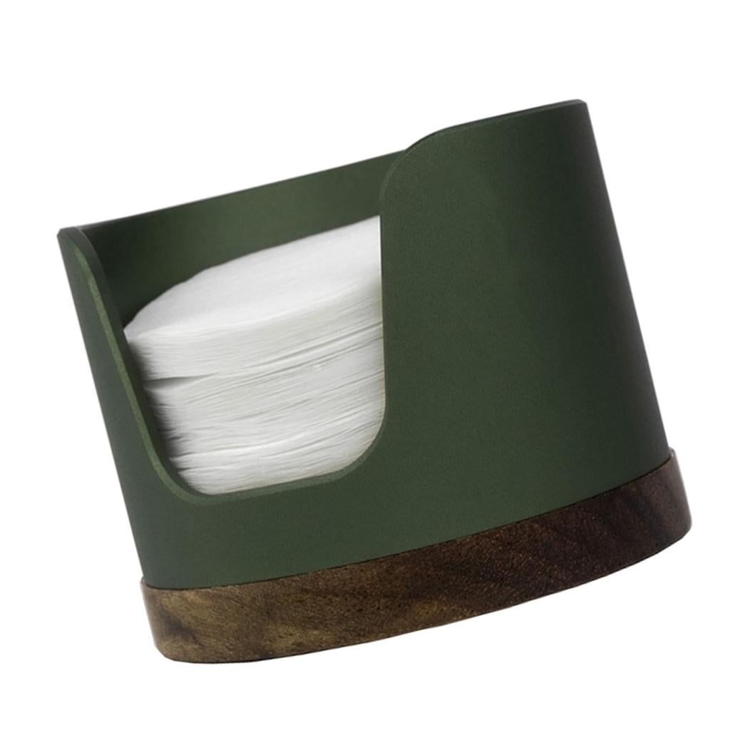 Elegant Coffee Filter Paper Holder 120 Round Filters Paper Case for ...