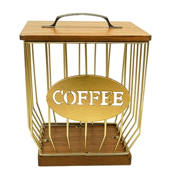 Elegant Coffee Holder Basket Enhances Any Kitchen Decoration Home ...
