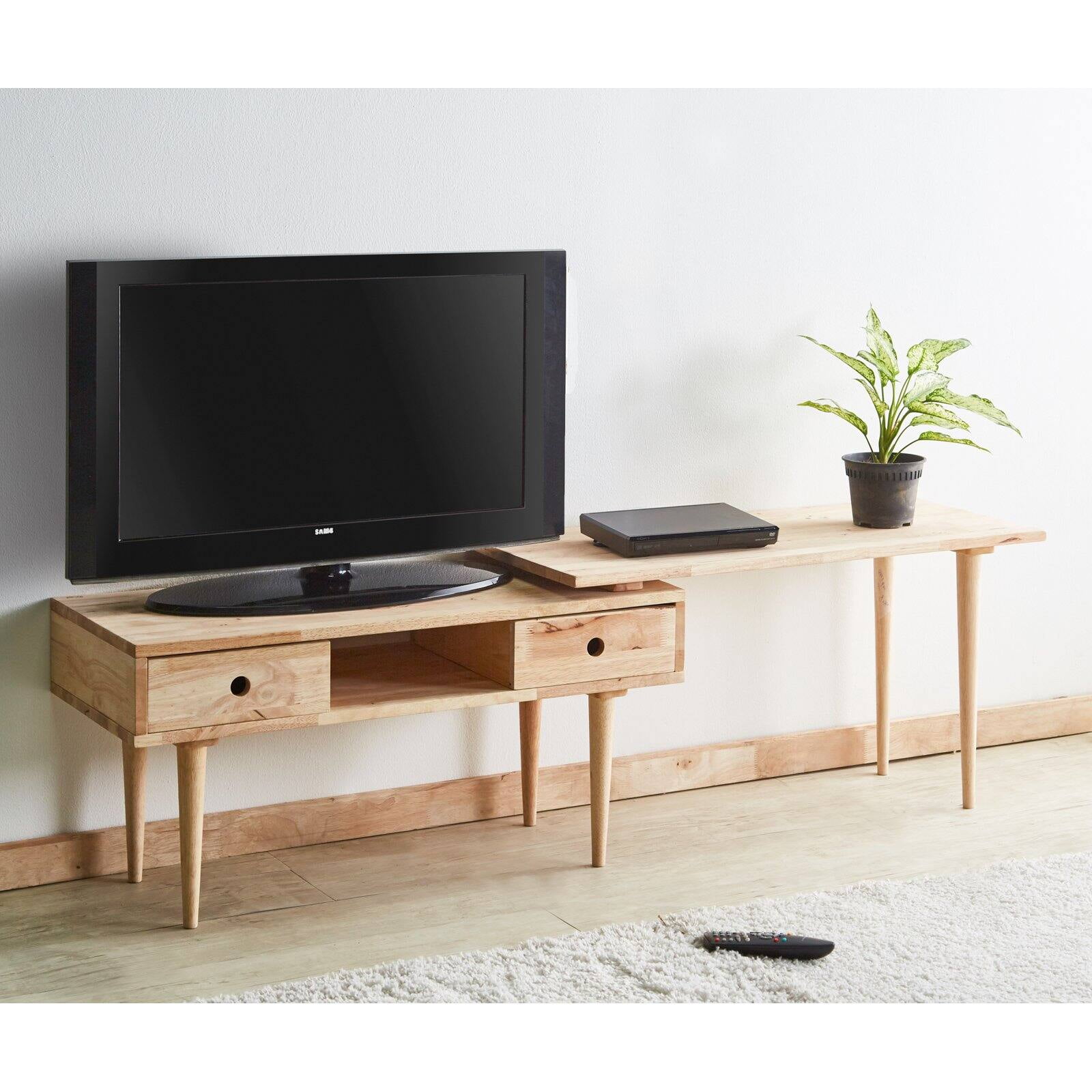 Elegant Coffee Table & Extension Top, Natural - Walmart.com