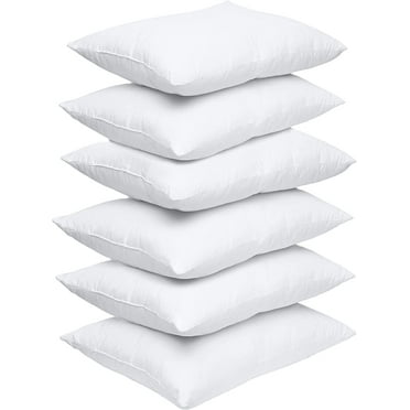 Euro Pillows 20''x20'' Pillow Inserts, Square Sham Insert for Bed Throw ...