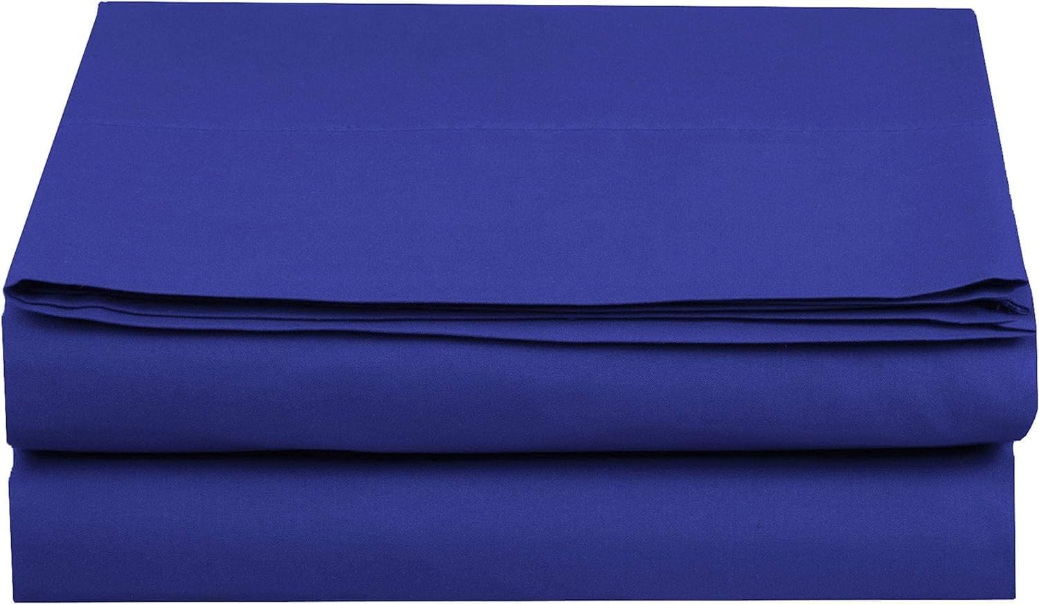 Elegant Comfort 1500 Premium Hotel Quality 1-Piece Flat Sheet, Softest ...