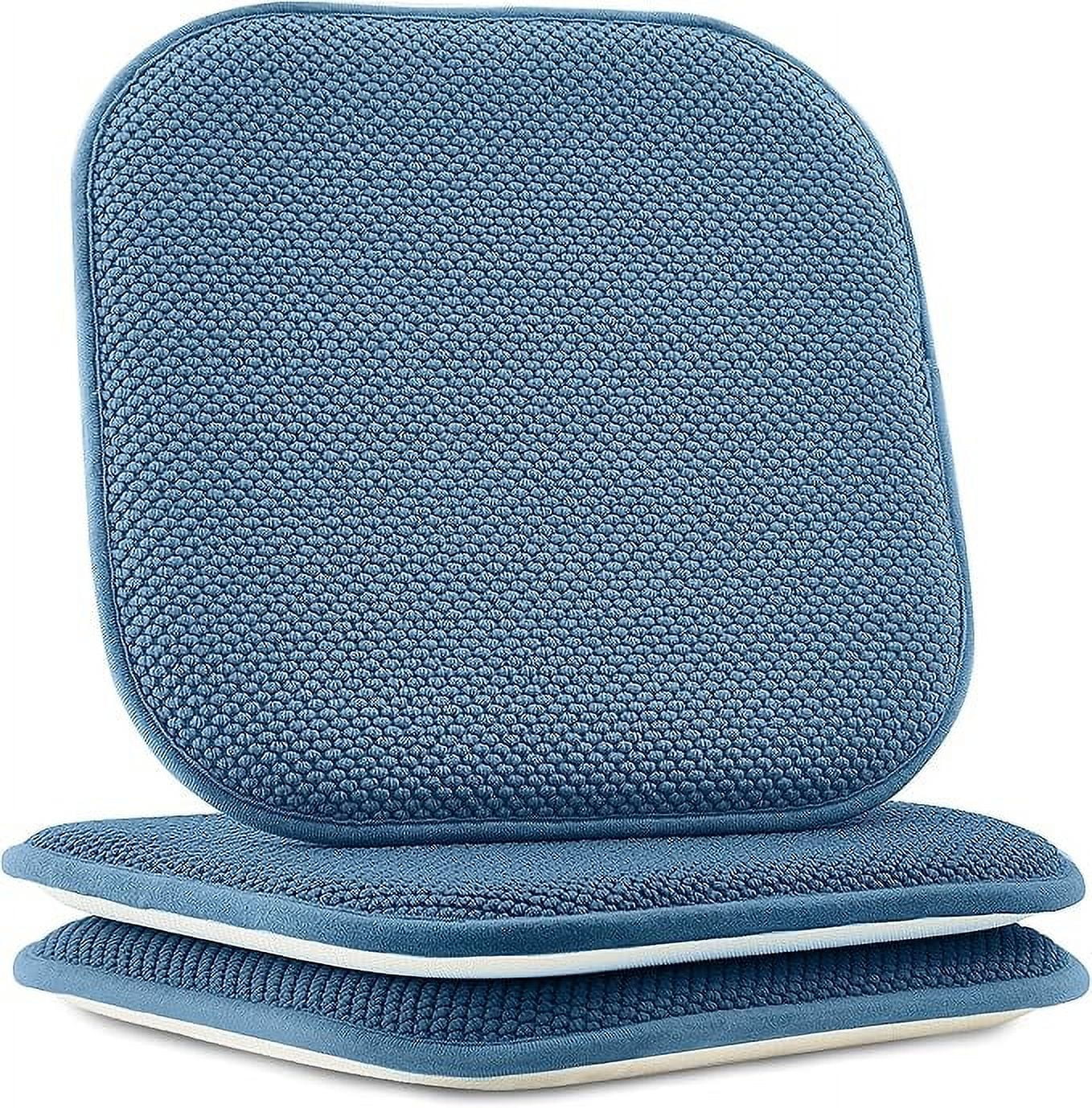 Elegant Comfort 2 Pack Chair Cushion Covers - Skid-Proof Rubber Backing ...