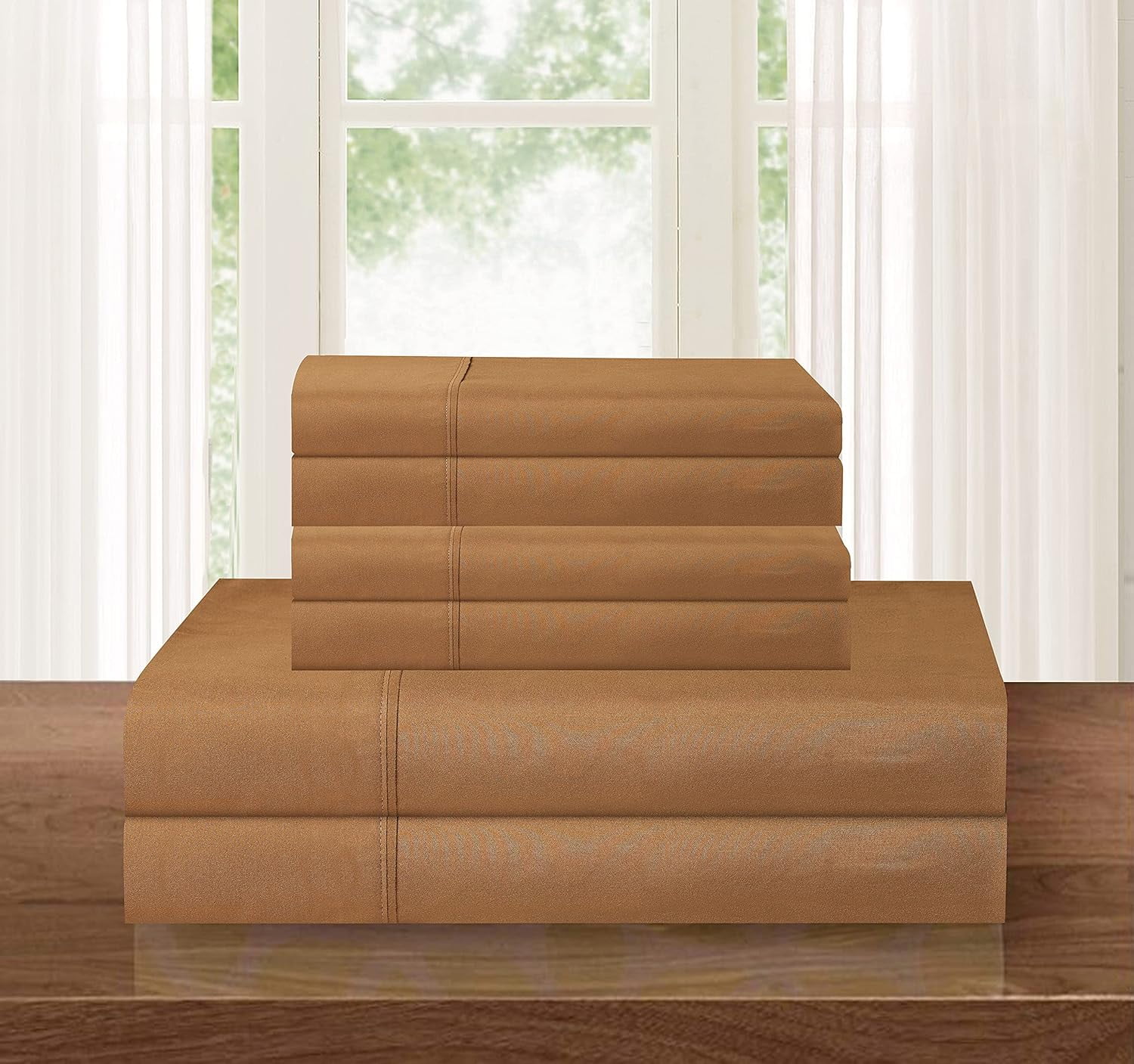 Elegant Comfort 5-piece Split Bed Sheet Set - Adjustable Bed Sheets ...