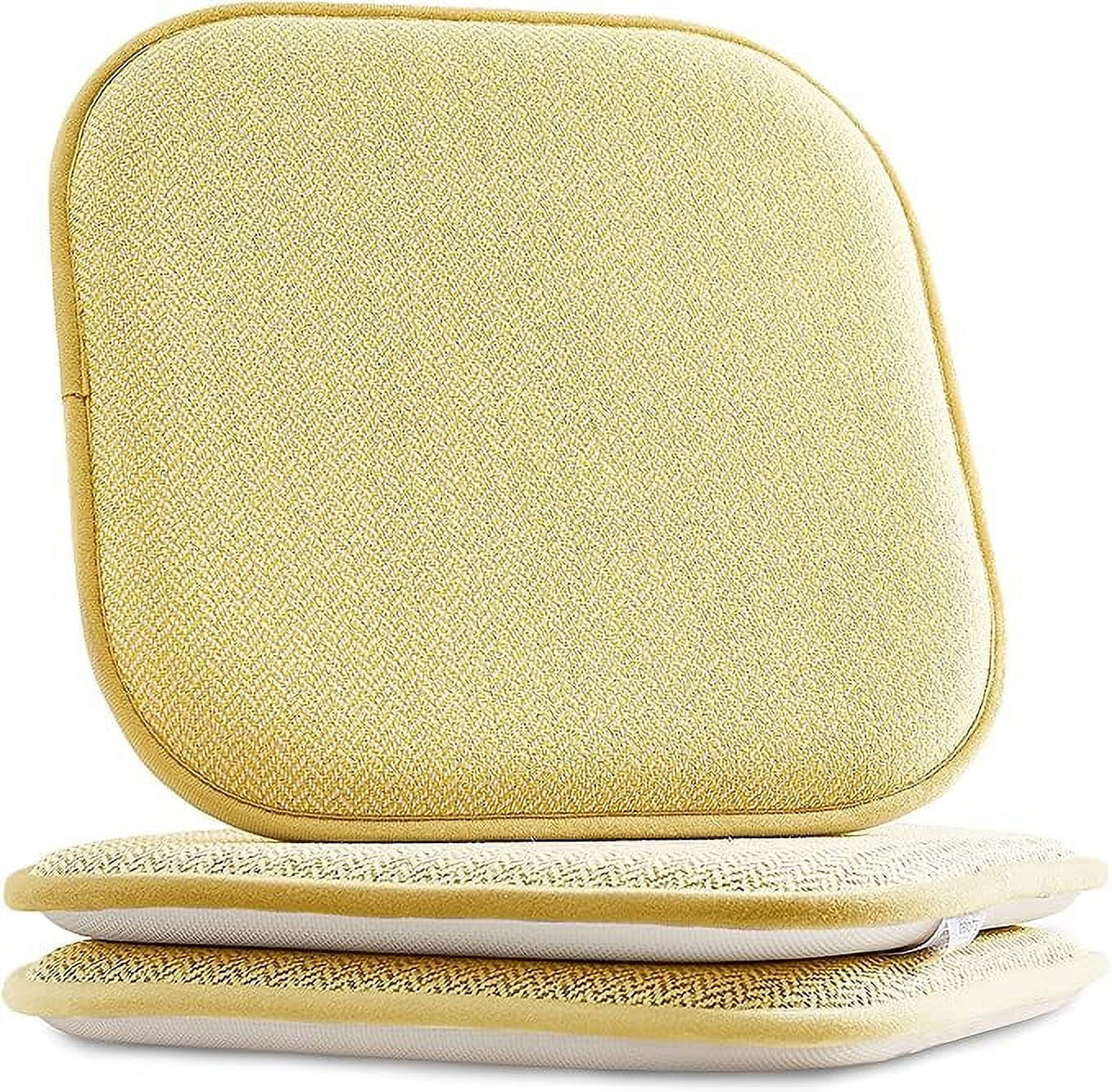 Elegant Comfort Chair Cushion Covers with Ties and Non Skid Rubber ...