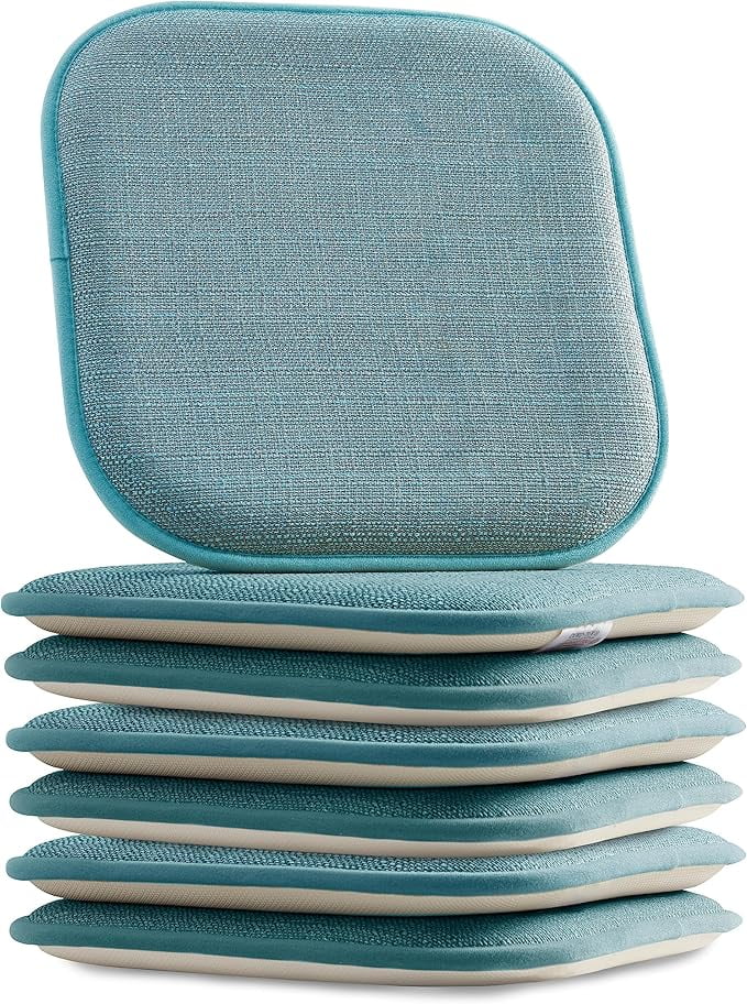 Elegant Comfort Chair Cushion Covers with Ties and Non Skid Rubber ...