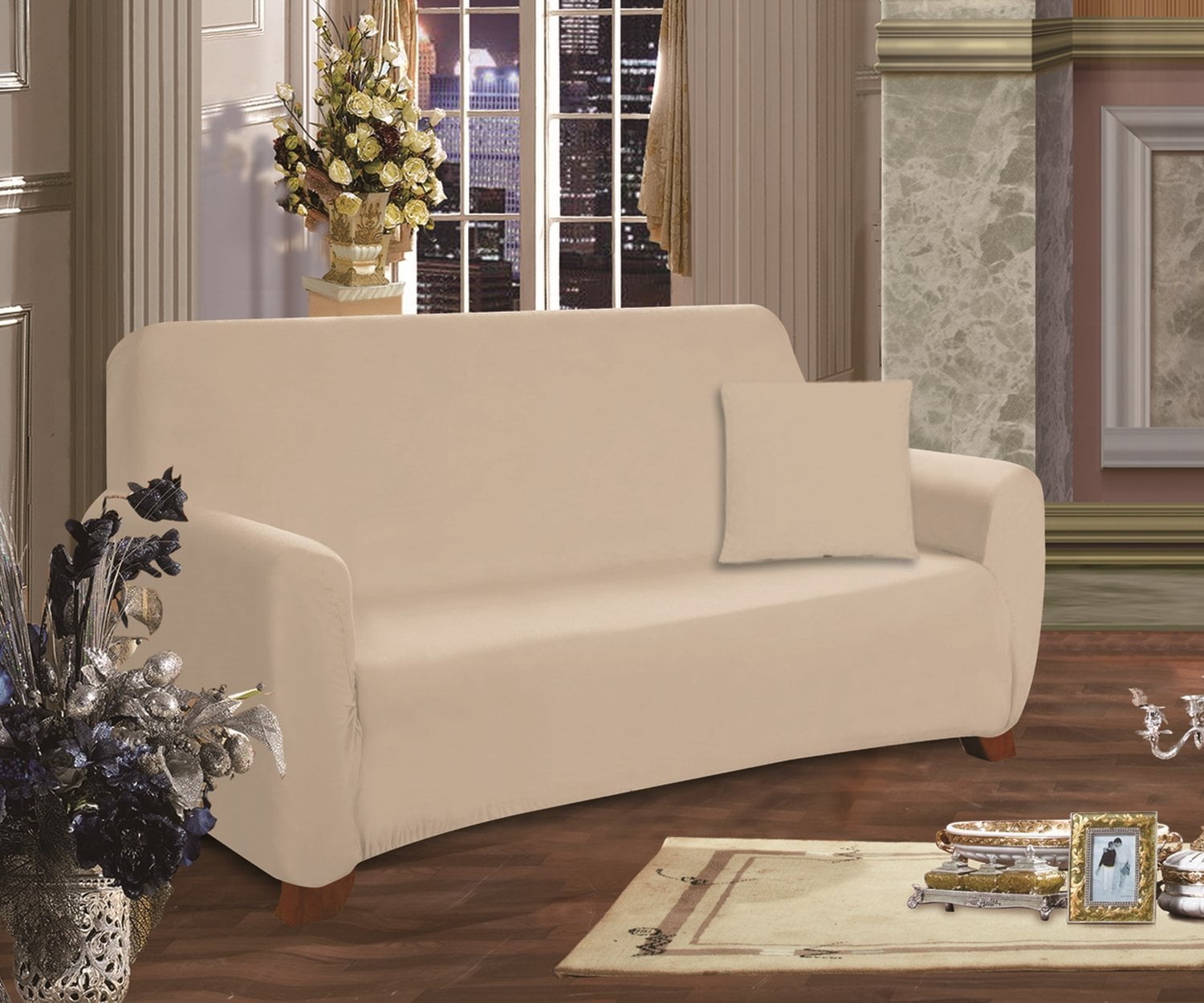 Elegant Comfort Collection Luxury Soft Furniture Jersey STRETCH ...