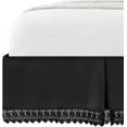 Elegant Comfort Narina Lace Bed Skirt - 15-Inch Drop Design - Walmart.com