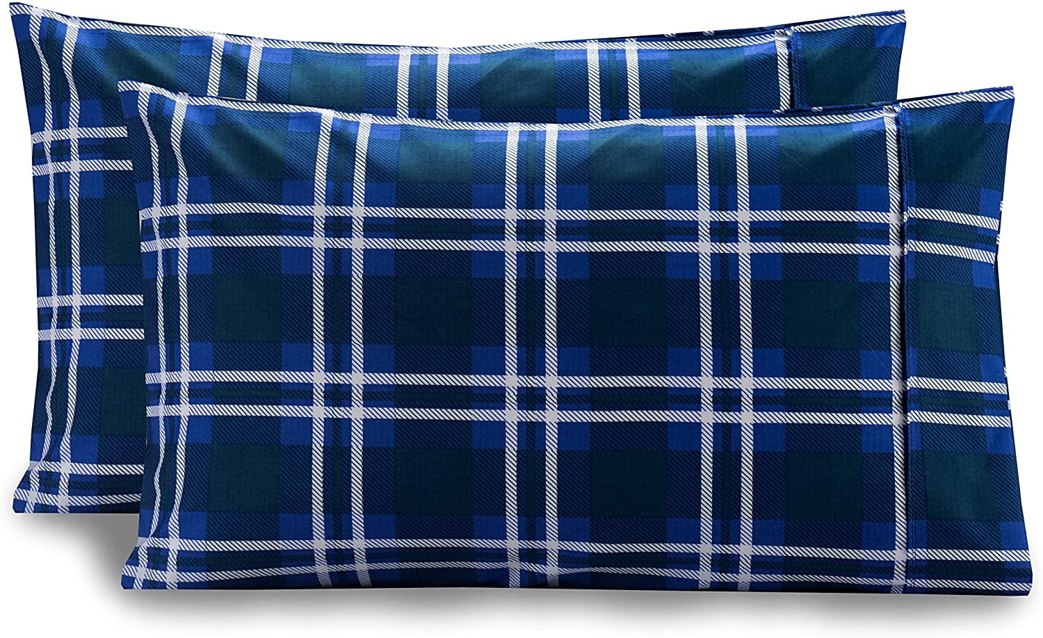 Elegant Comfort Pattern Printed Pillowcases 2-Piece Set Egyptian ...