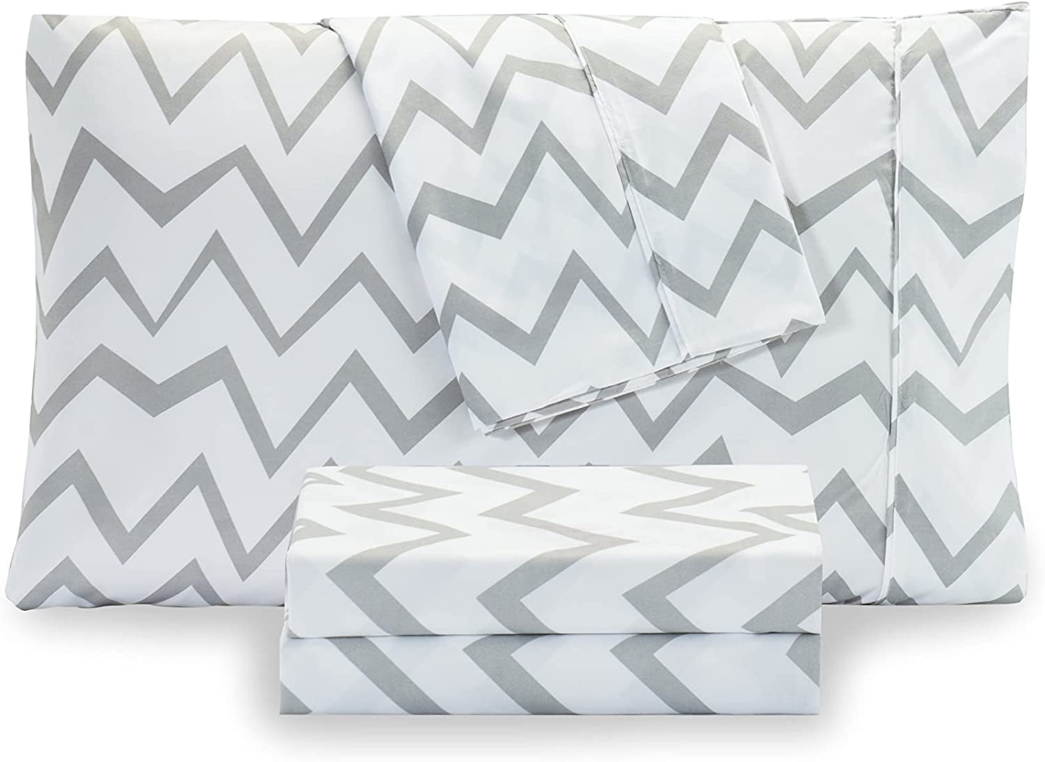 Elegant Comfort Pattern Printed Pillowcases 2-Piece Set Egyptian ...