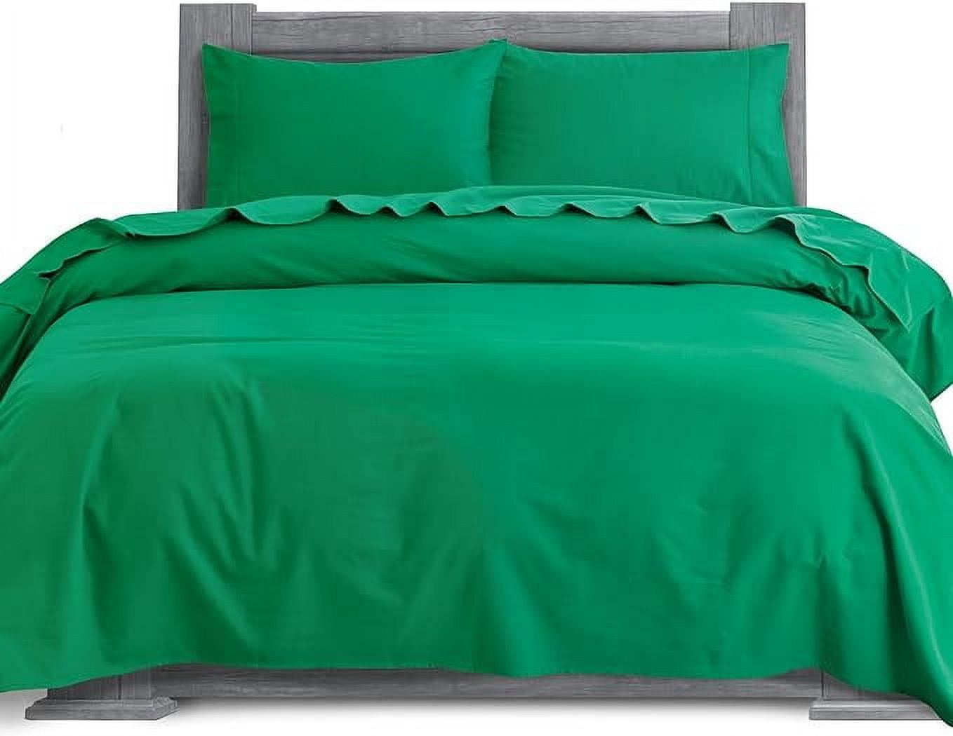 Elegant Comfort Soft 4-Piece Sheet Set - Deep Pocket Fitted Sheet, Soft ...