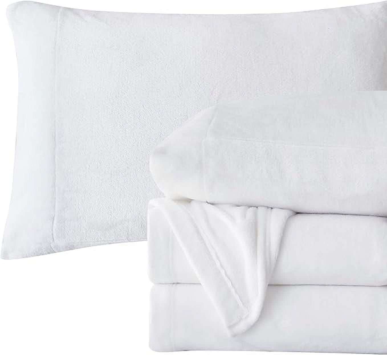 Elegant Comfort Soft 4-Piece Velvet Plush Flannel Sheet Set - Quality ...