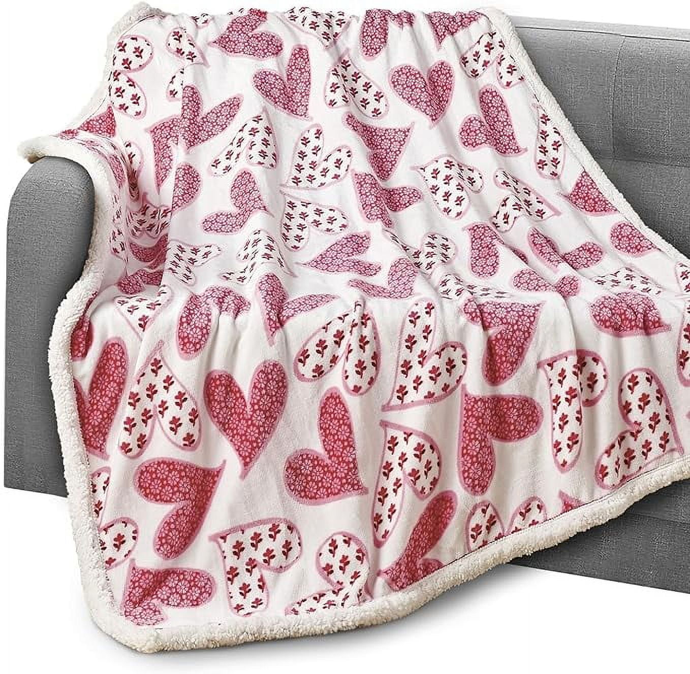Elegant Comfort Throw Blanket, Reversible Sherpa Flannel, Ultra-Soft ...