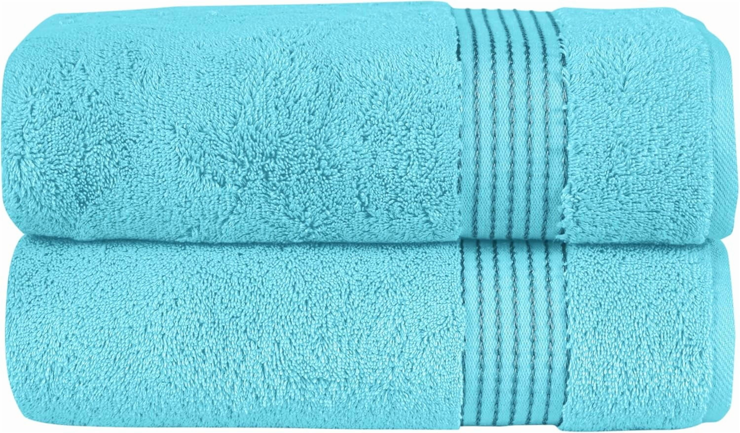 Elegant Comfort, Towel Set, 2 Bath Towels 27" x 54" , Highly Absorbent ...