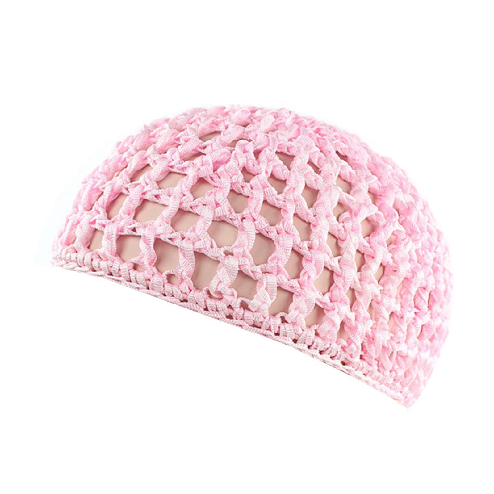 Elegant Crochet Hair Net Knitted Hat Soft Knit Cap for Fashion ...