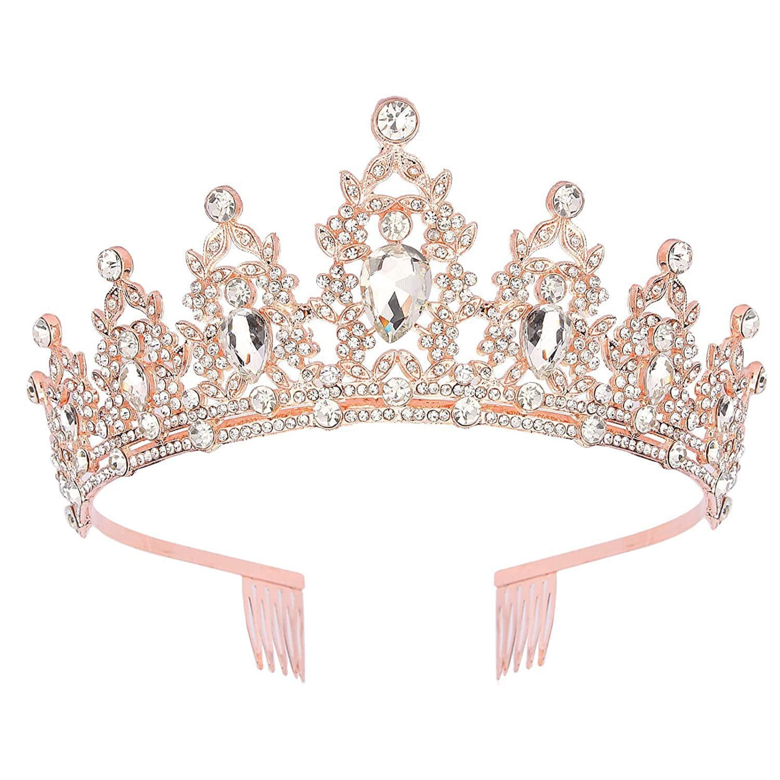 Elegant Crystal Crowns Tiaras for Women Pageant Headbands Perfect for ...