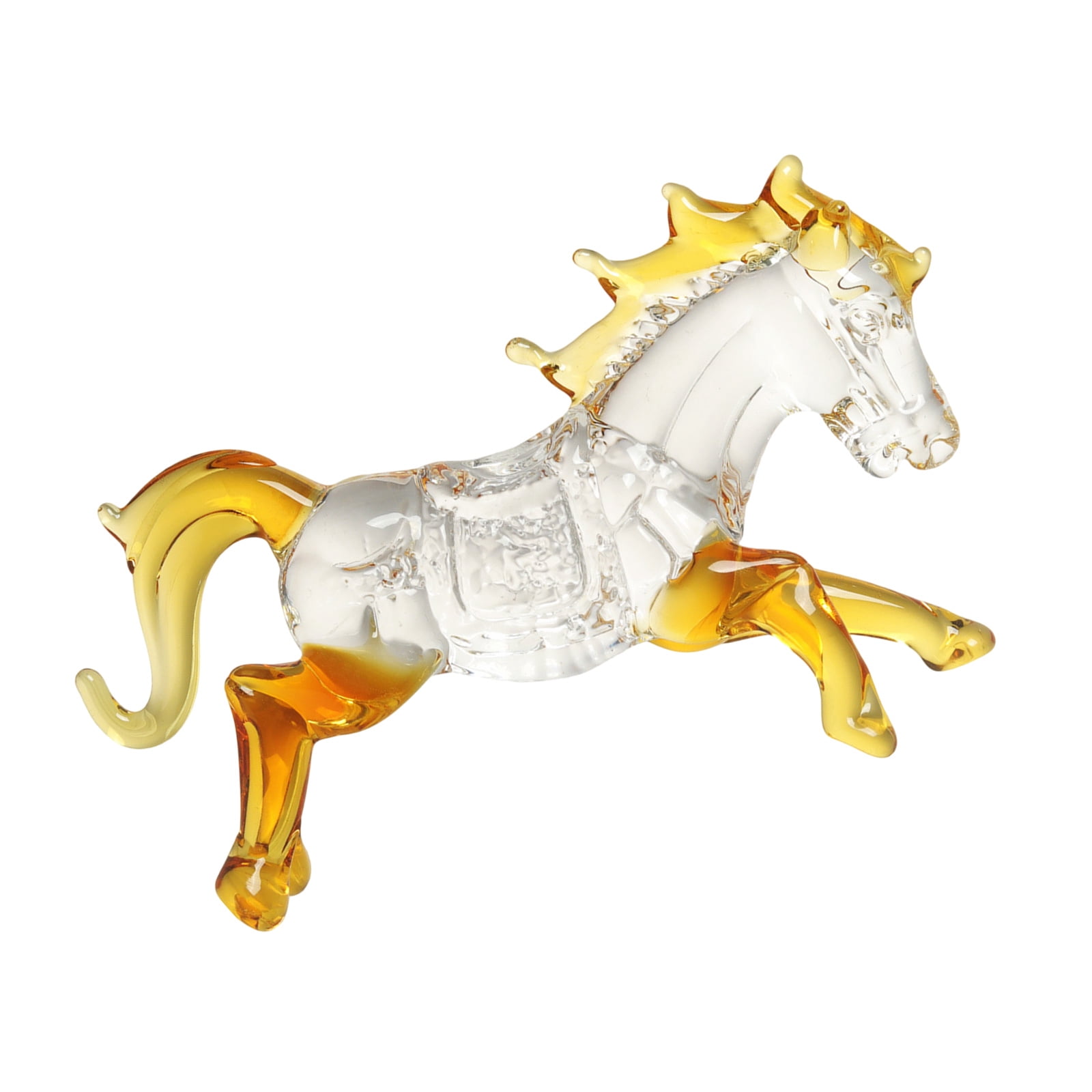 Elegant Crystal Horse Sculpture for Horse Year Celebration Home Decors ...