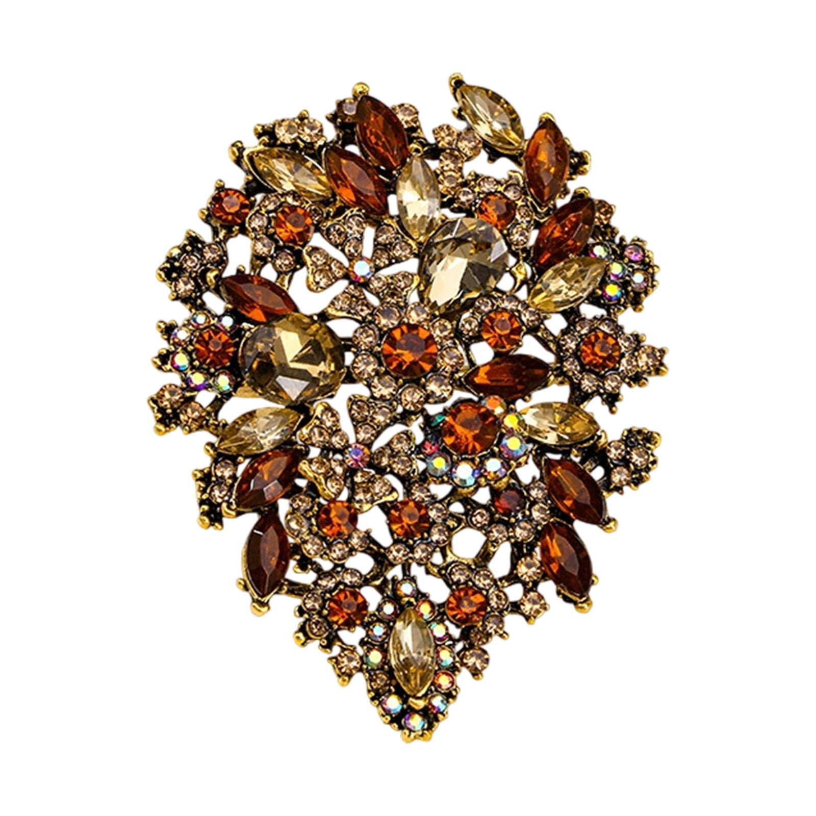 Elegant Crystal Pin Stylish Jewelry Alloy Texture Suitable for Giving ...