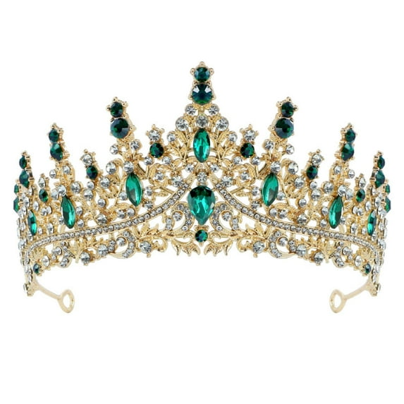 Elegant Crystal Rhinestone Crown Headband for Women, Sparkling Tiara ...