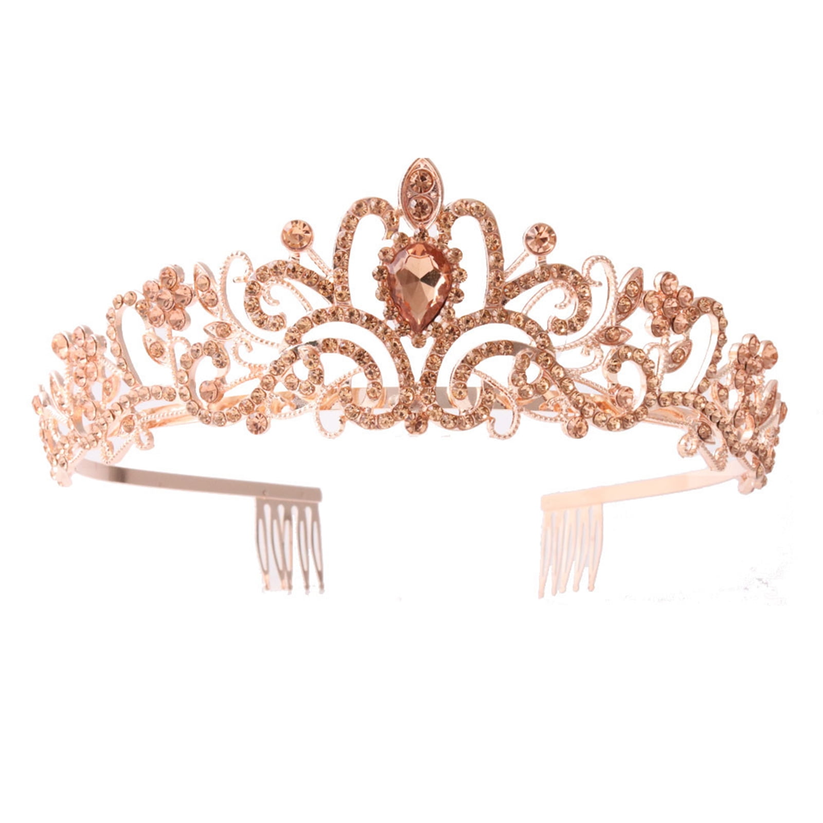 Elegant Crystal Tiaras Crowns for Weddings Prom Birthday Parties ...