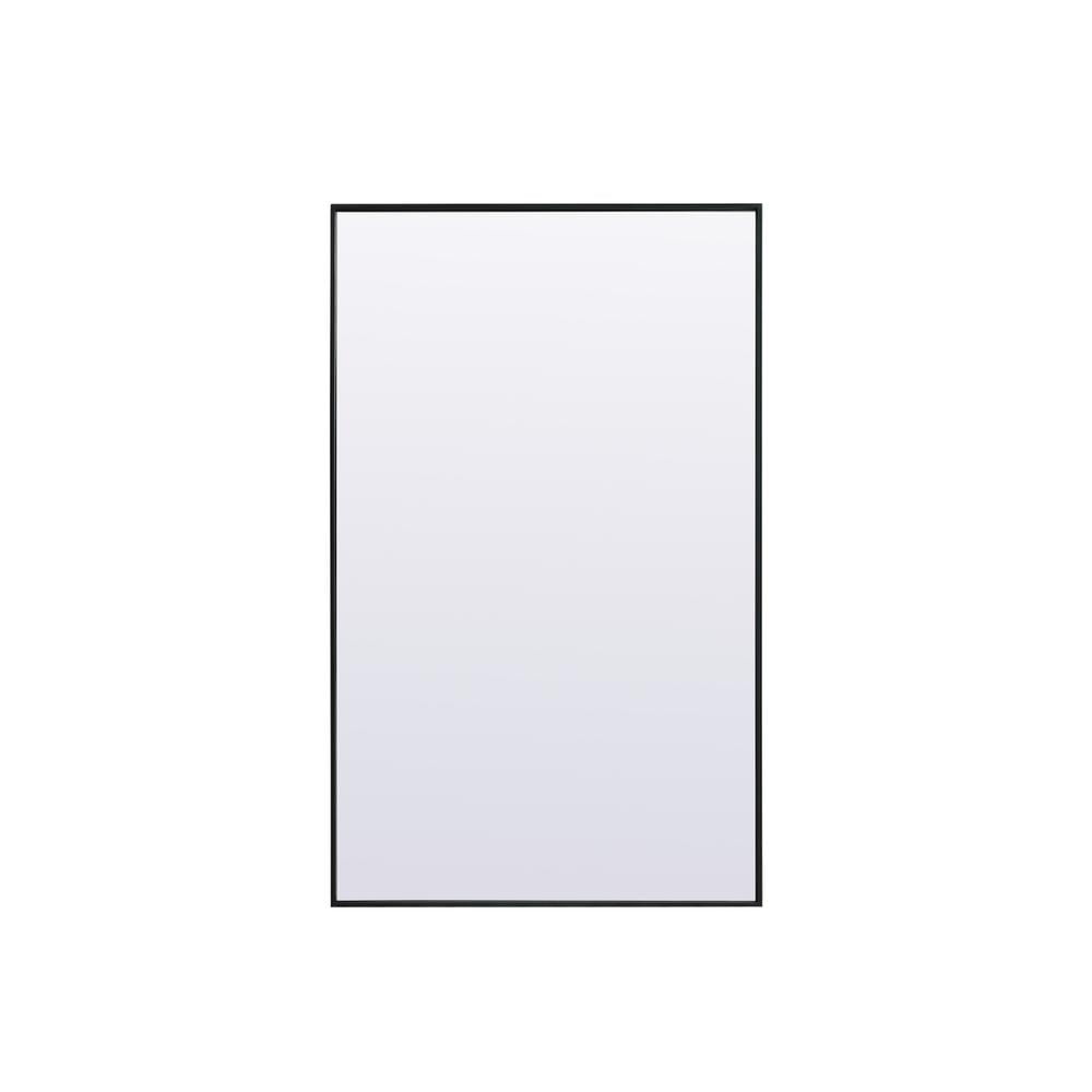 Elegant Decor Metal Frame Rectangle Full Length Mirror 36x60 Inch in ...