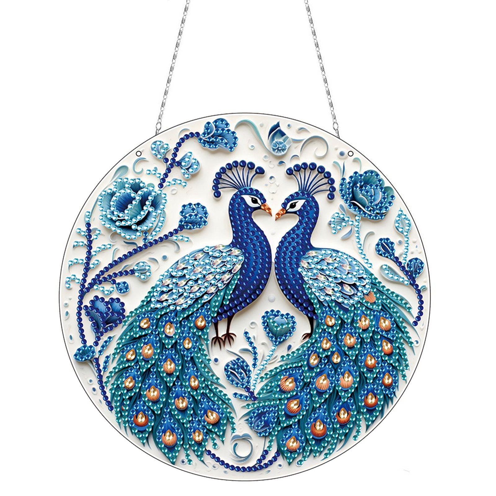 Elegant Decor Diamond Art Painting Pendant Kits, Diamond Art Painting ...