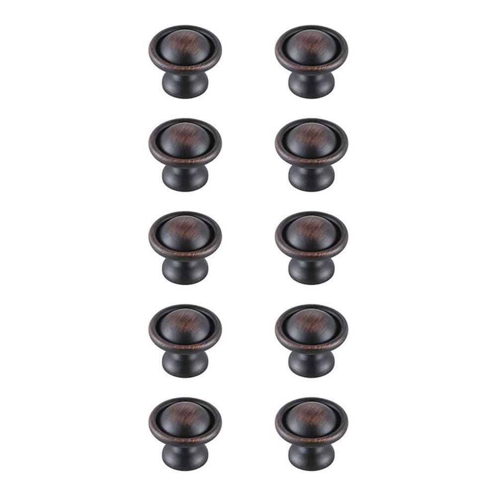Elegant Decor Kadea 1.2" Diameter Oil-rubbed Bronze Mushroom Knob ...