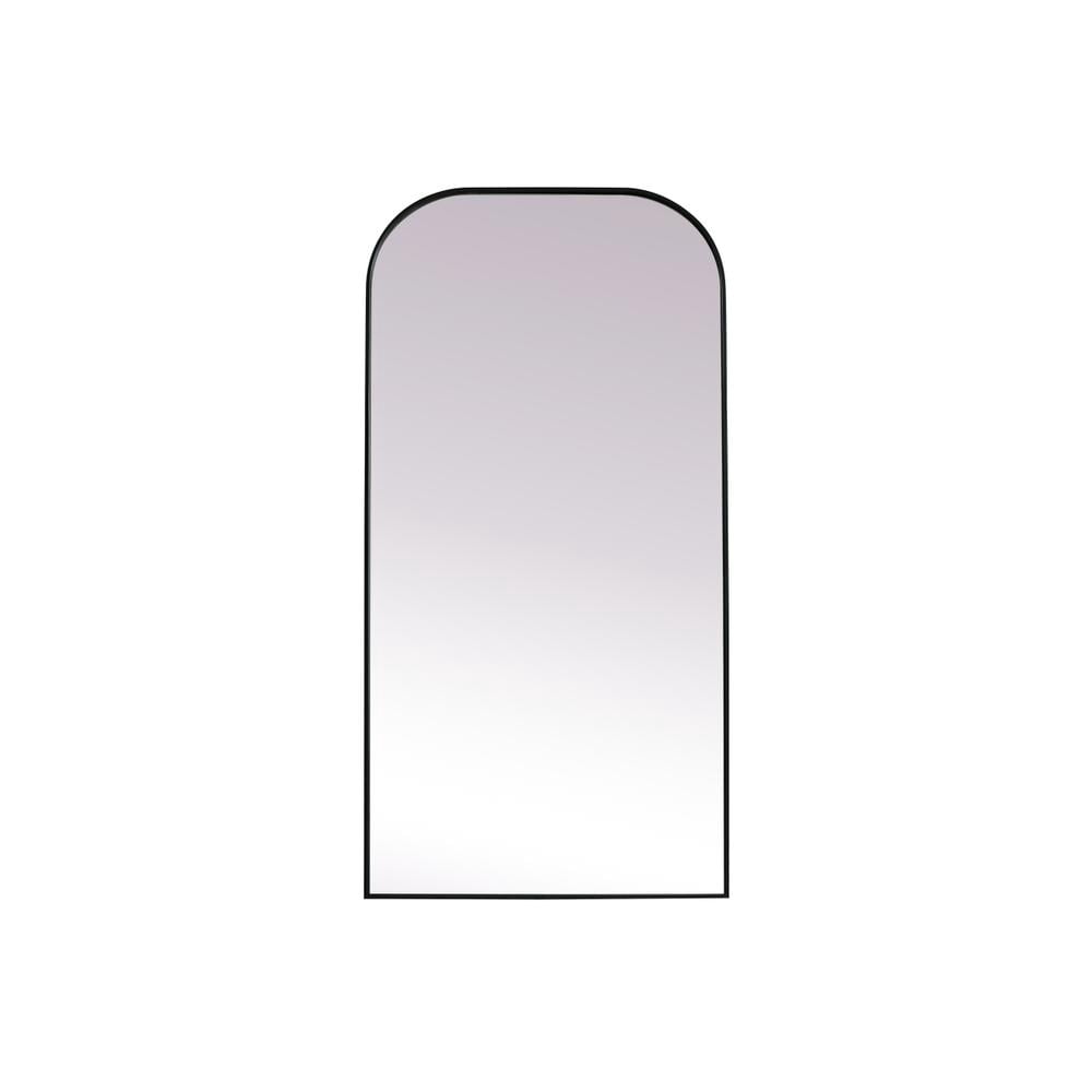 Metal Frame Arch Full Length Mirror 35x72 Inch in Silver - Walmart.com