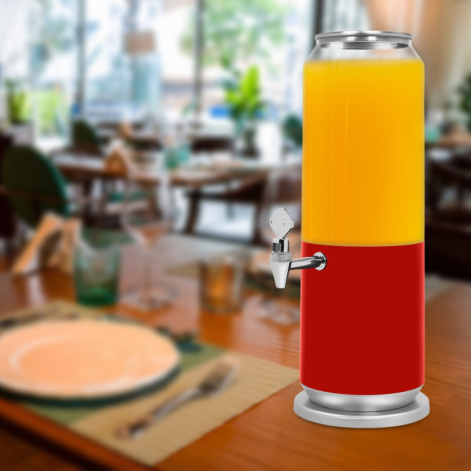 Elegant Design, Orange Beverage Tower Server, Beer Liquor Margaritas ...