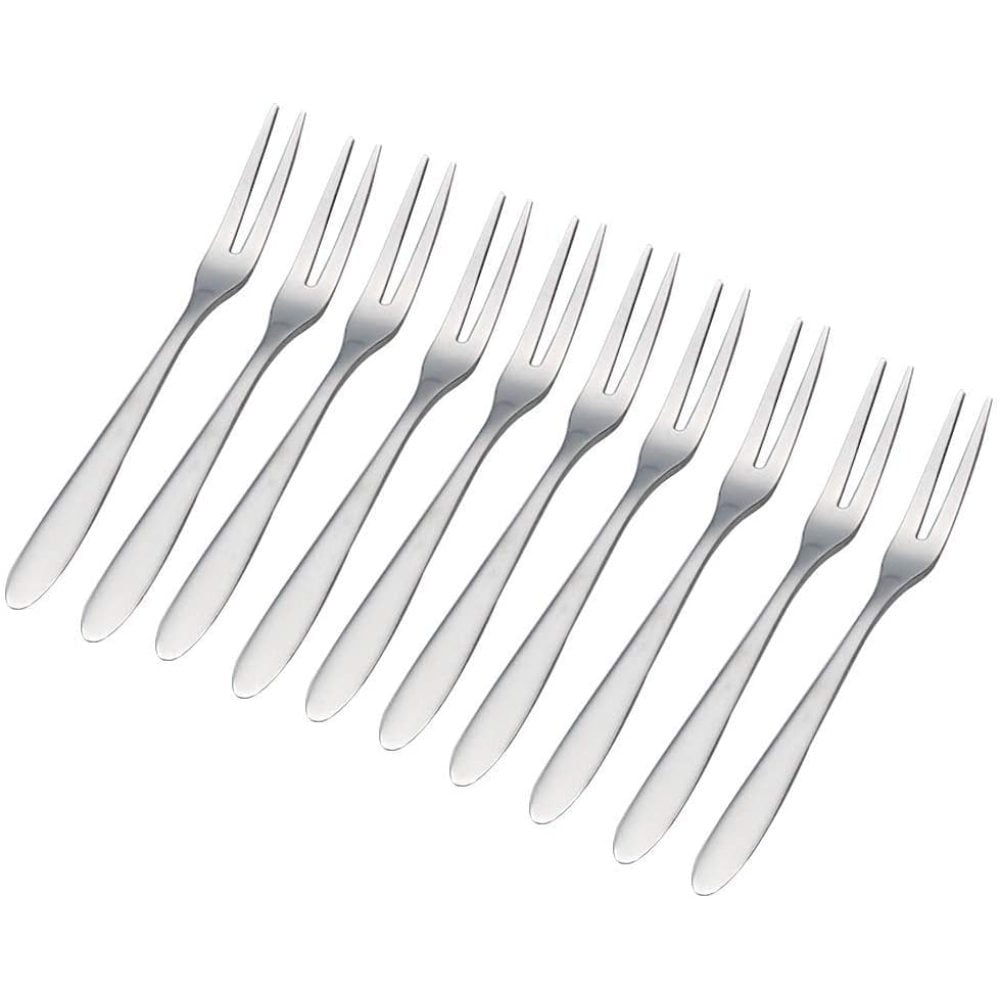 Elegant Design Stainless Steel Forks, Party Forks For Fruit Mini Cakes ...