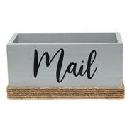 InterDesign Axis Mail Holder and Key Rack â€“ Wall Mounted Letter ...
