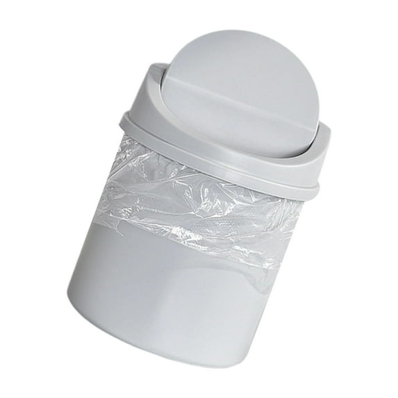 Elegant Desktop Small Recycling Bin Paper Garbage Bin For Cosmetics ...