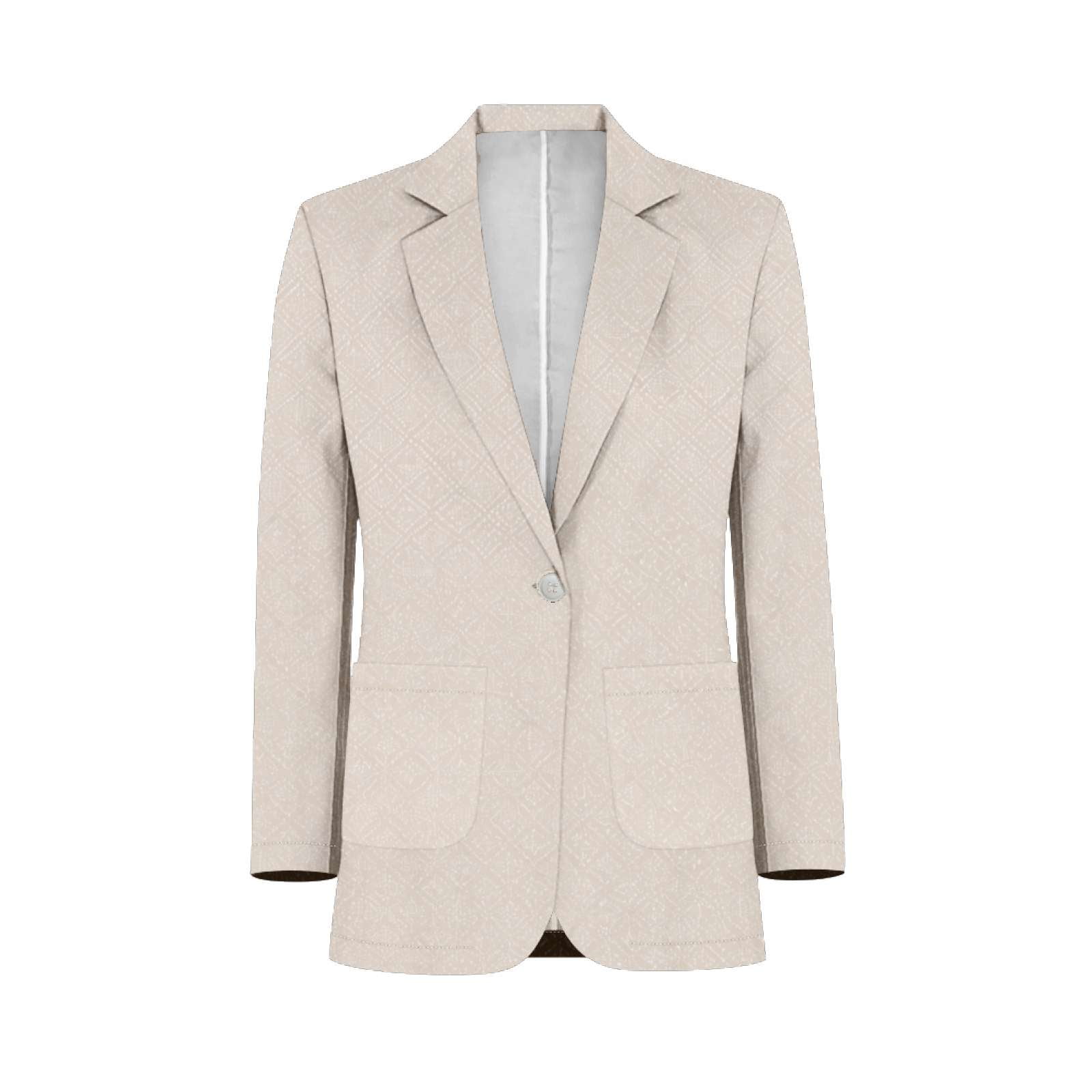 Elegant Diamond Floral Pattern Men's Suit Blazer Casual Party Wear Slim ...