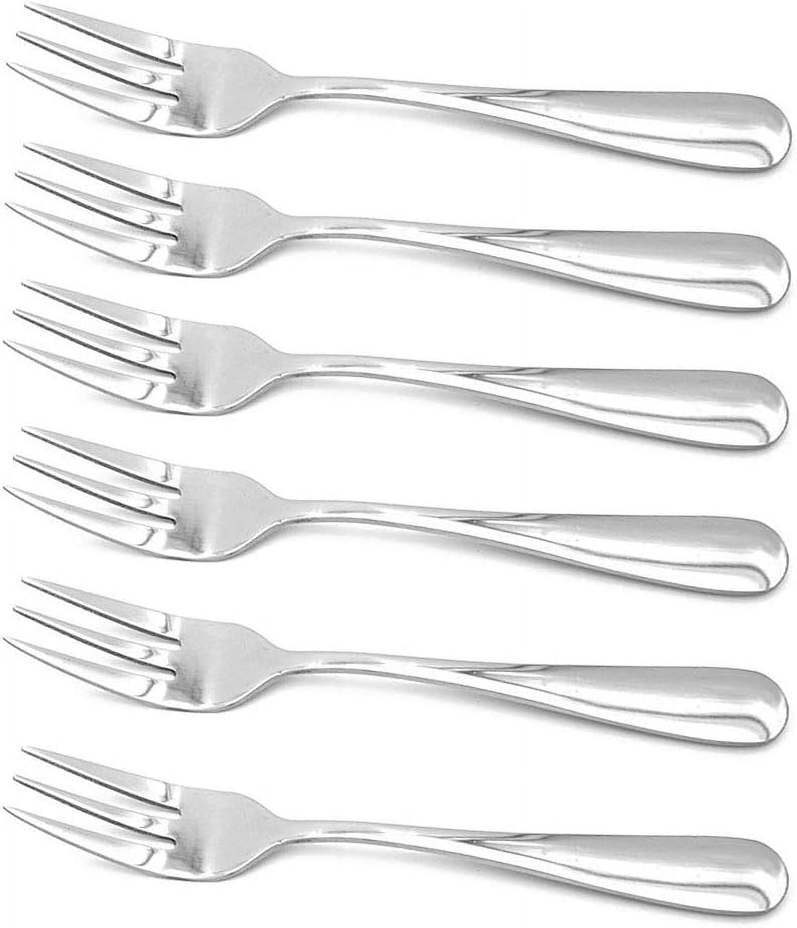 Elegant Dining Companion, Stainless Steel Forks, Top Food Grade Flatware, Ergonomically Designed ...