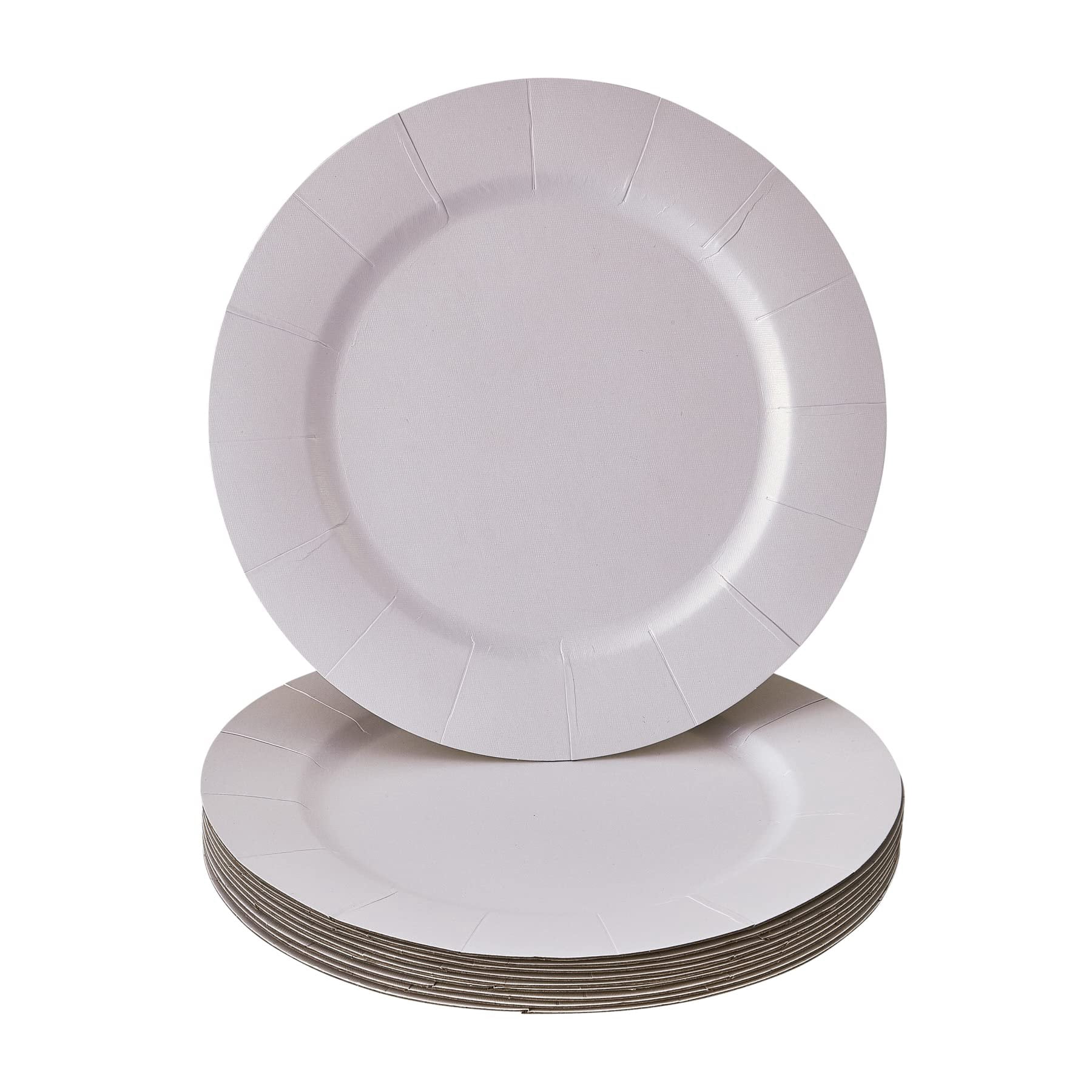 Elegant Disposable Charger Plates For Party - 10 Piece Heavy Duty ...