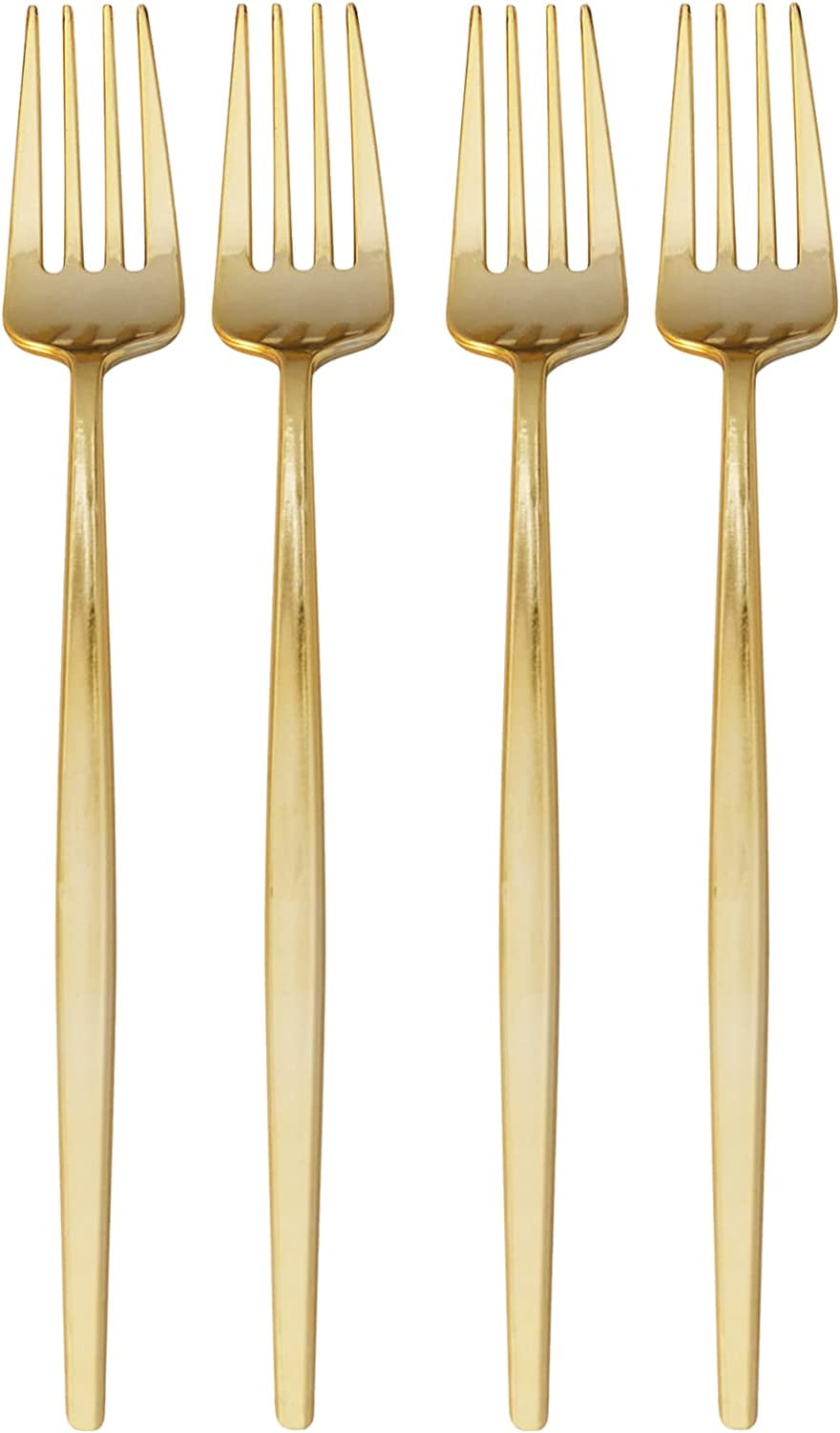 Elegant Disposable Gold Silverware Set, Disposable Plastic Cutlery Set ...