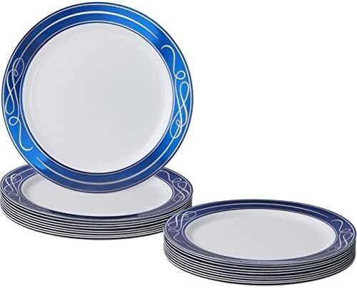 Elegant Disposable Plates For Party - (10 Piece) Heavy Duty Disposable ...