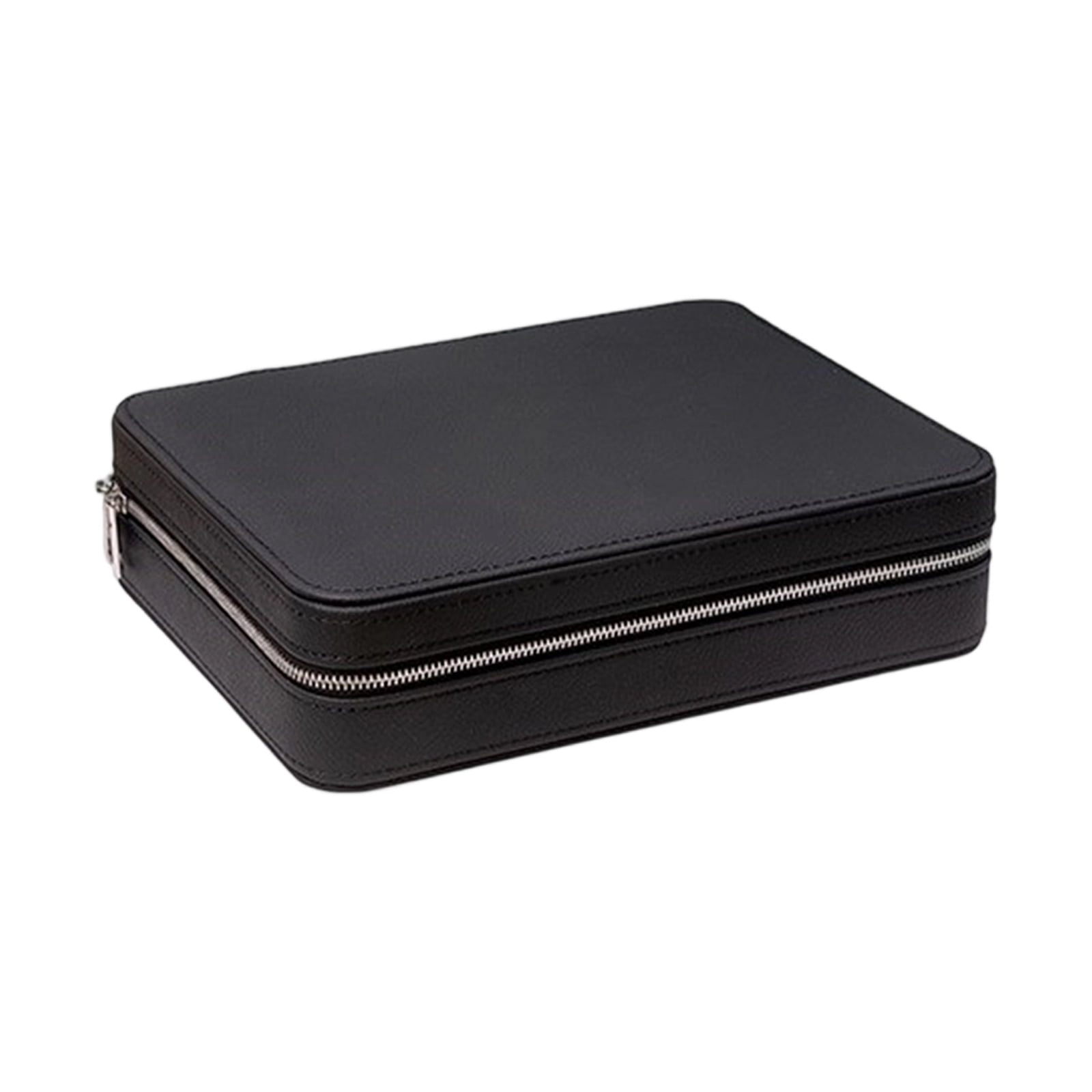 Elegant Double Layer Watch and Eyewear Organizers Storage Box with ...
