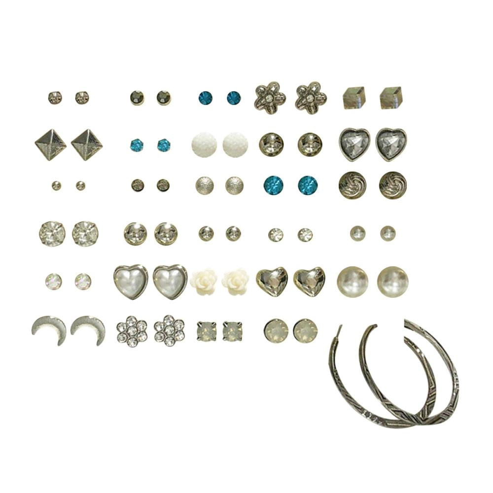 Elegant Earrings Set | Aesthetic Earrings Assorted Earrings Set | 30 ...