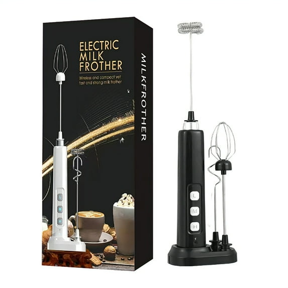 7829 Automatic Coffee Frother Multipurpose Metal Whisk 3 Speed ...