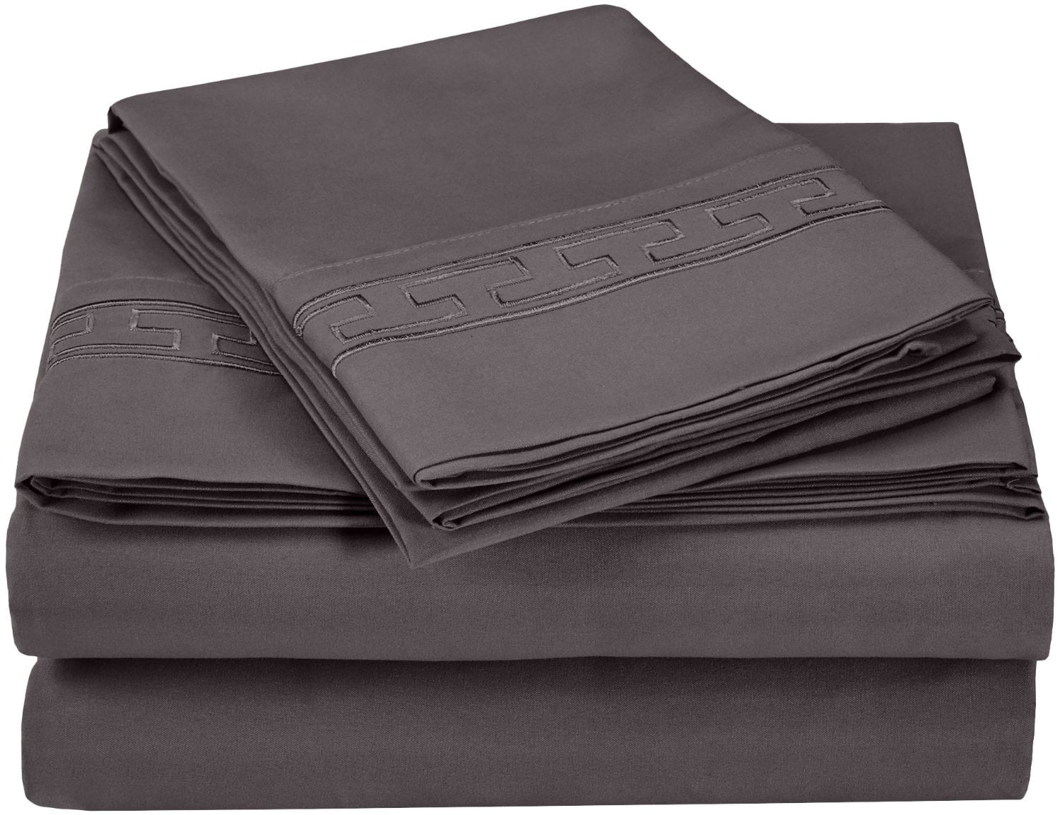 Elegant Embroidered Microfiber Sheet Set - Walmart.com